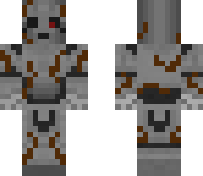 broken cyberman | Minecraft Skin