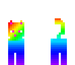 RAINBOW CAT | Minecraft Skin