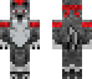 red wolf | Minecraft Skin