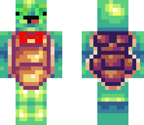 Flashy Derpy turtle | Minecraft Skin