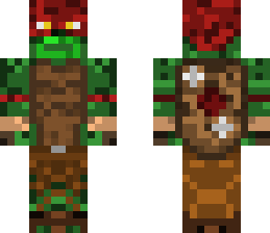 TMNT raphael | Minecraft Skin