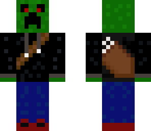 Evil Creeper | Minecraft Skin
