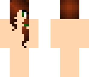 Side Ponytail Base | Minecraft Skin