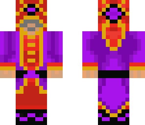 Illustrious Arcanist Volcanospike | Minecraft Skin