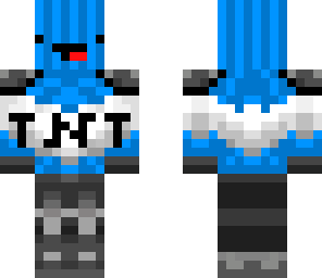 Derp Blue TNT | Minecraft Skin