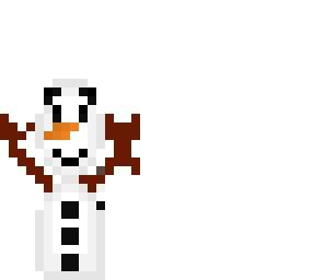 olaf from frozen | Minecraft Skin
