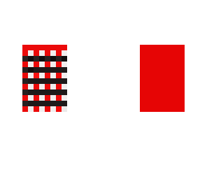 V2 Red iRaphahell cape | Minecraft Skin