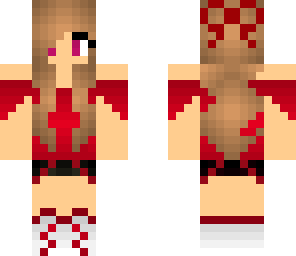 Red girl | Minecraft Skin