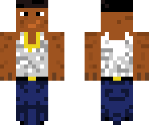 Black guy from The Hood | Minecraft Skin