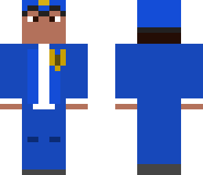 fnaf security guard freddy mask | Minecraft Skins