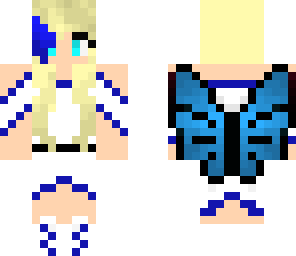 blue fairy | Minecraft Skin