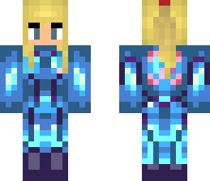 Zero suit samus | Minecraft Skin