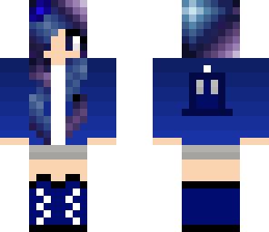Doctor Girl space | Minecraft Skin