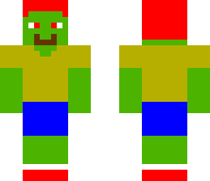 Inverse steve | Minecraft Skin