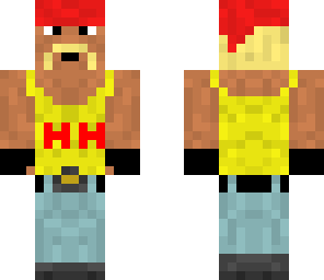 hulk hogan | Minecraft Skins