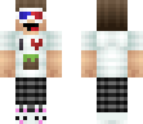 I Heart Minecraft | Minecraft Skin