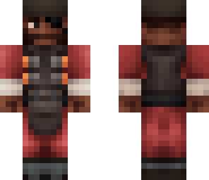 Tf2 - Red Demoman | Minecraft Skin