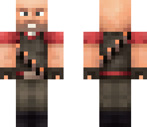 Tf2 - Red Heavy | Minecraft Skin