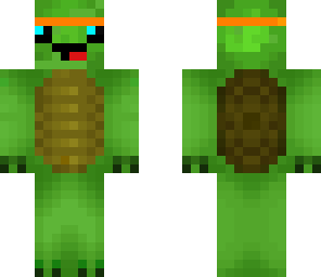 Ninja Turtle Mikey | Minecraft Skins