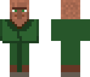 Green Villager | Minecraft Skin