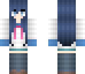 danganronpa sayaka maizono | Minecraft Skins