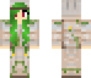 iron golem girl | Minecraft Skin