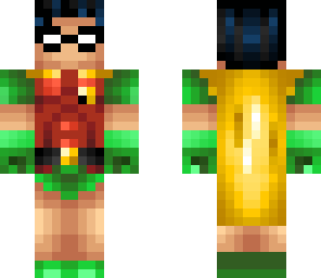 Damian Wayne Minecraft Skin