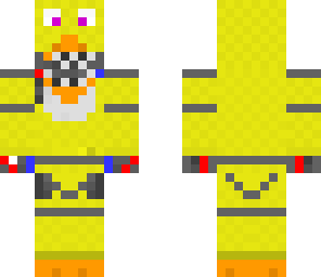 Mangled Chica FnaF 2 | Minecraft Skin