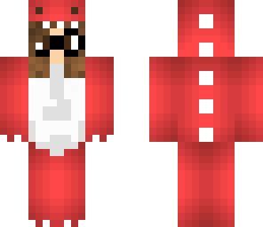 Red Dinosaur Skin | Minecraft Skin