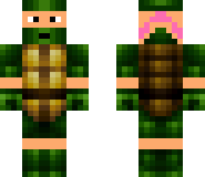 Black Tan Turtle Teenage Mutant Ninja Turtle Minecraft Skins