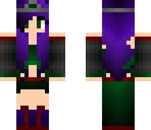 ender witch | Minecraft Skin