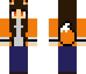 kitsune girl | Minecraft Skins