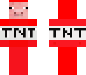 tnt pig | Minecraft Skin