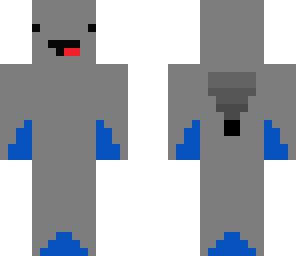 derpy shark | Minecraft Skin