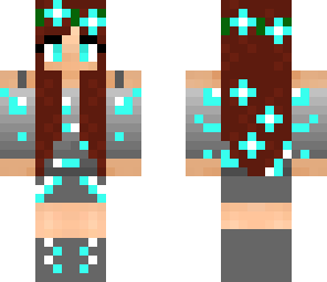 Diamond Girl | Minecraft Skin