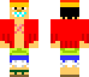 luffy ruffy one piece | Minecraft Skins