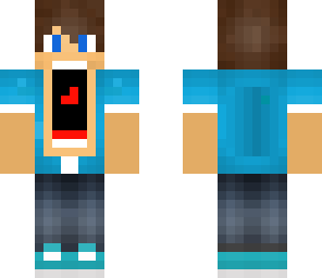 Boy with open mouth | Minecraft Skin