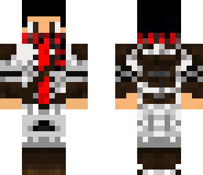 Red Winter survivor | Minecraft Skin
