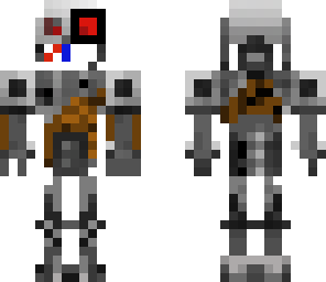 busted robot | Minecraft Skin