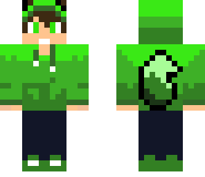 Green Wolf | Minecraft Skin