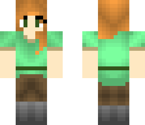 Alex skin for my texture pack | Minecraft Skin