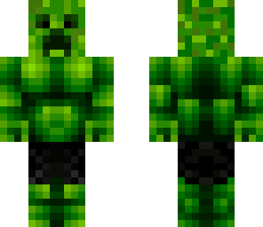 Buff Creeper | Minecraft Skin