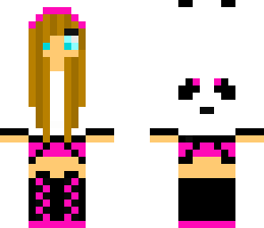 pink panda | Minecraft Skin