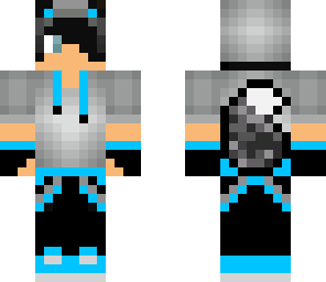 Cool Wolf boy | Minecraft Skin