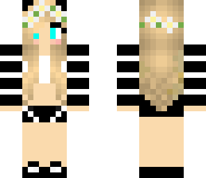 cute girl with a belly top xx | Minecraft Skin