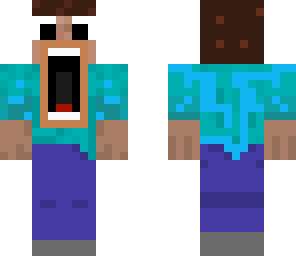 Shocked Steve | Minecraft Skin