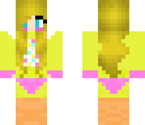 Toy chica human | Minecraft Skin