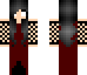 herobrine girl v2 | Minecraft Skins