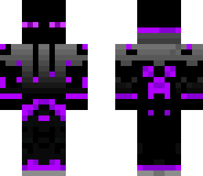 purple dj enderman | Minecraft Skin