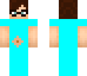 It's My Belly Button-Link-Blue diamond version | Minecraft Skin